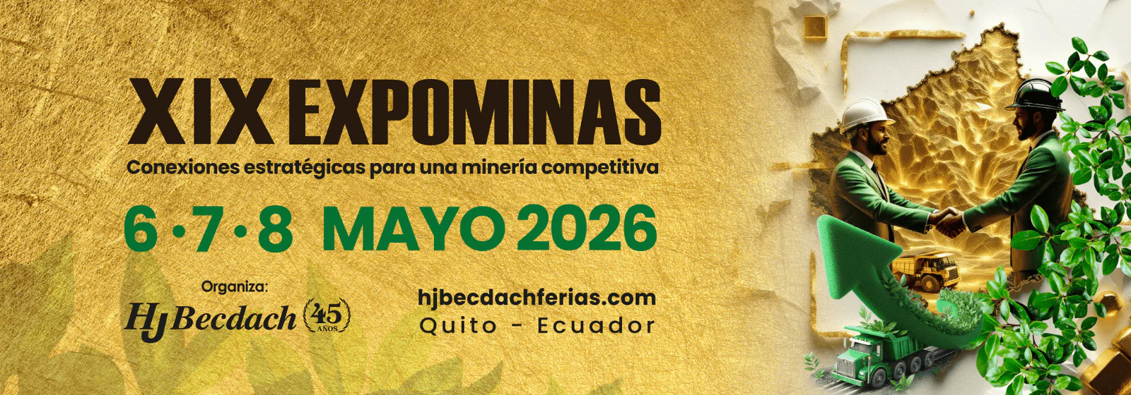 EXPOMINAS 2026 | Quito, Pichincha | EventosEcuador.com